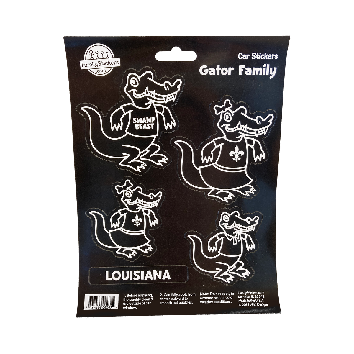 Gator Family Sticker Sheet – Alligator King
