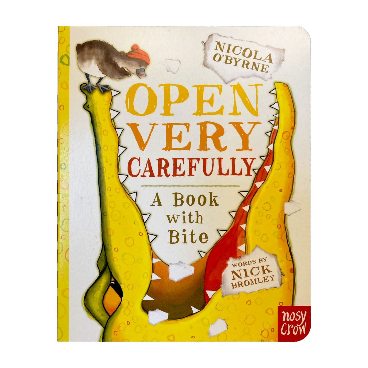 Open Very Carefully Board Book – Alligator King