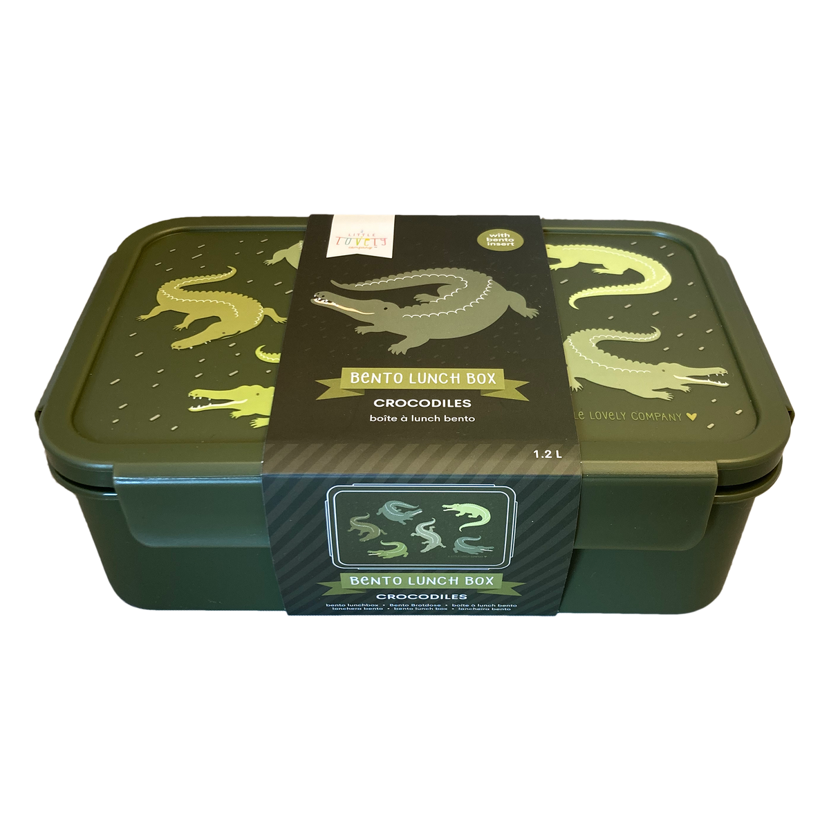 Alligator-themed Bento Box Set | Alligator King | Gator Gifts & Gear