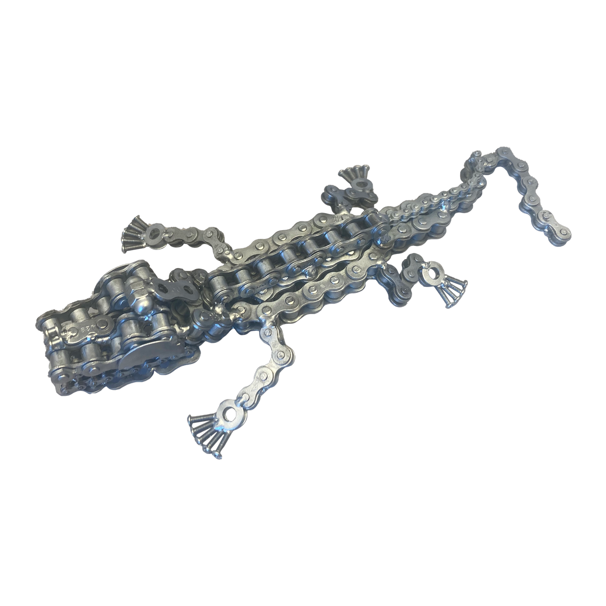 Steampunk Art Metal Gator – Alligator King