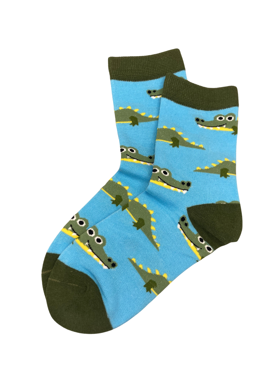 NEW! Kid’s Gatorstyle Socks – Alligator King