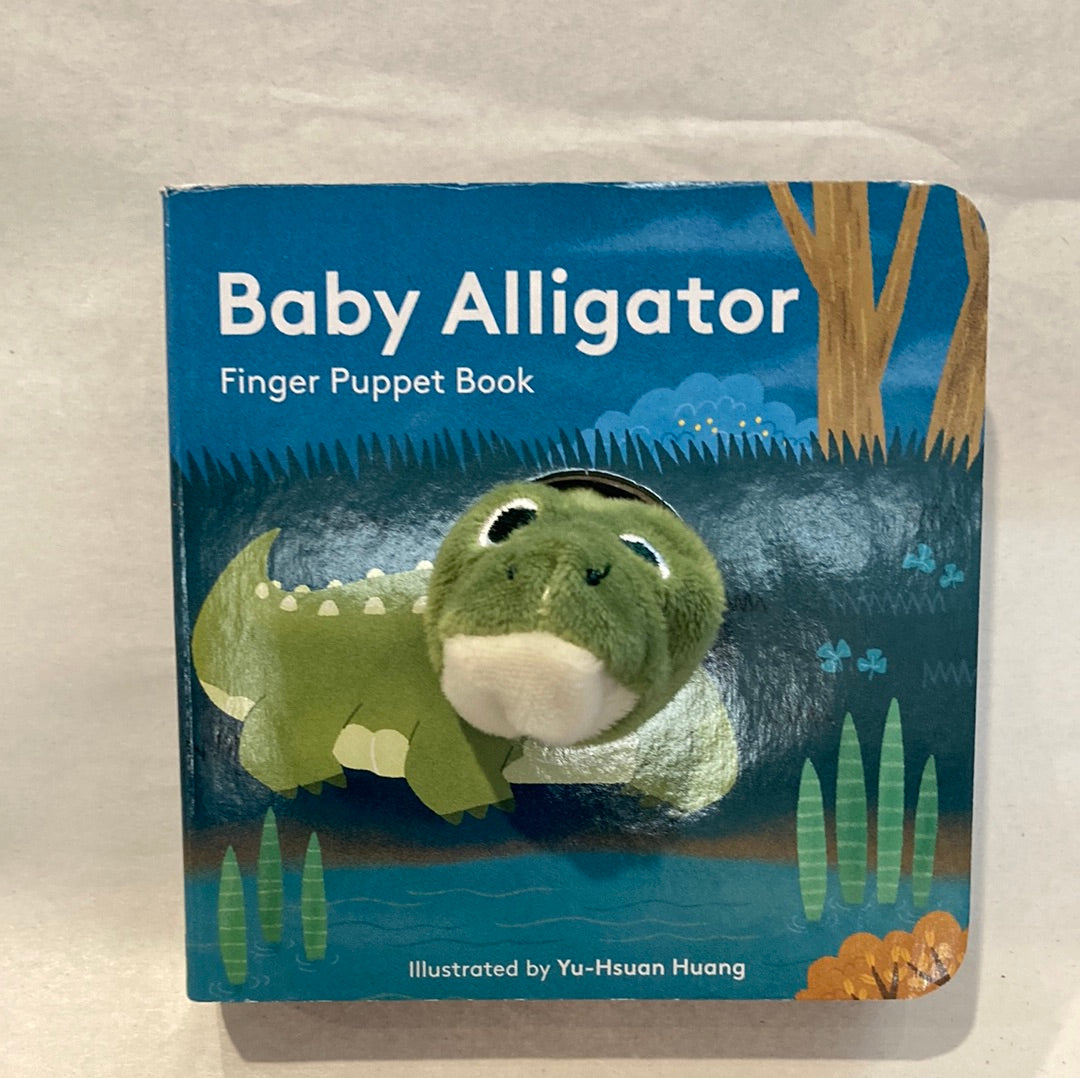 Baby Alligator Finger Puppet Board Book – Alligator King