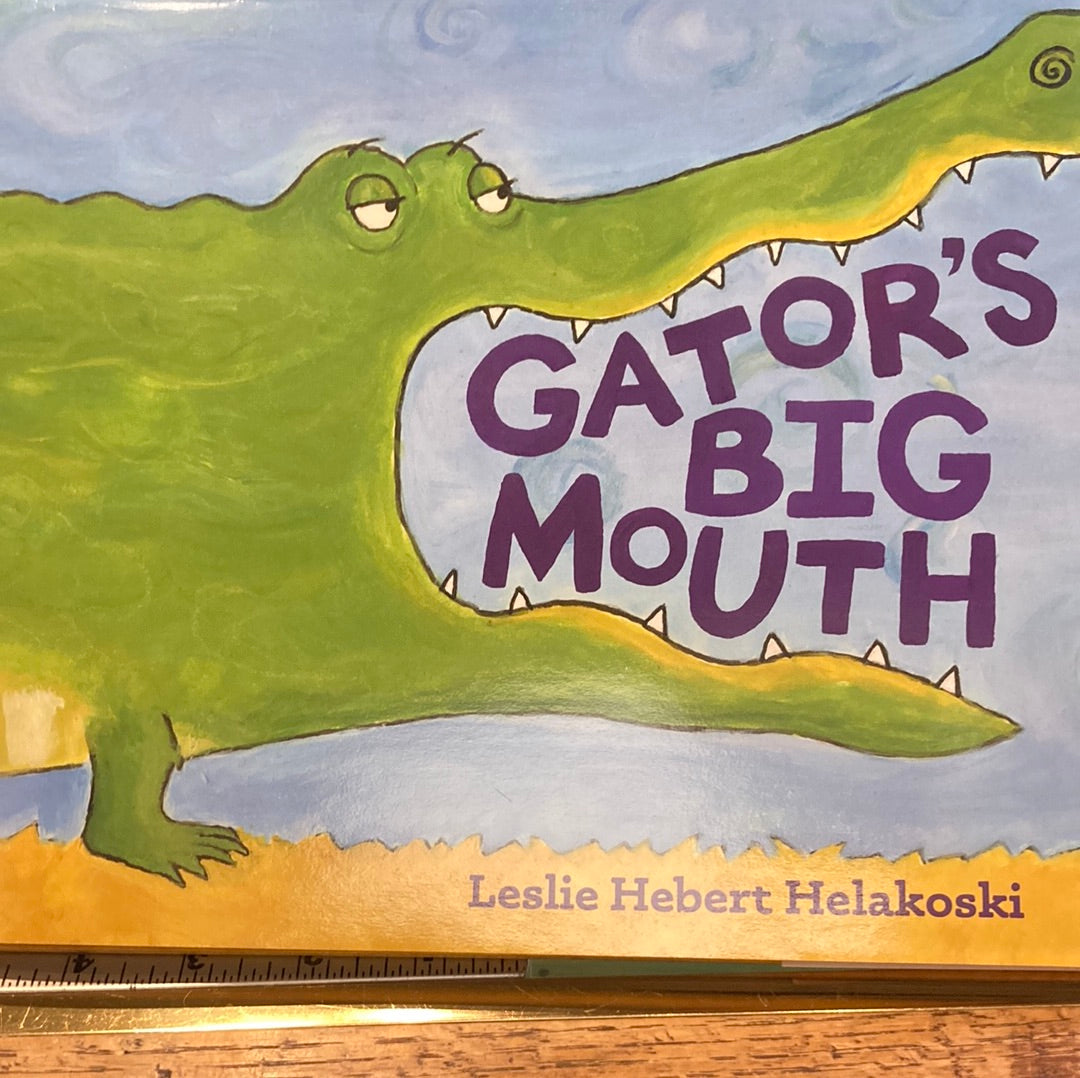 Gator’s Big Mouth hardcover book – Alligator King