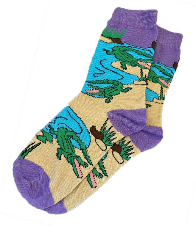 Alligator Socks | Alligator King | Gator Gifts & Accessories
