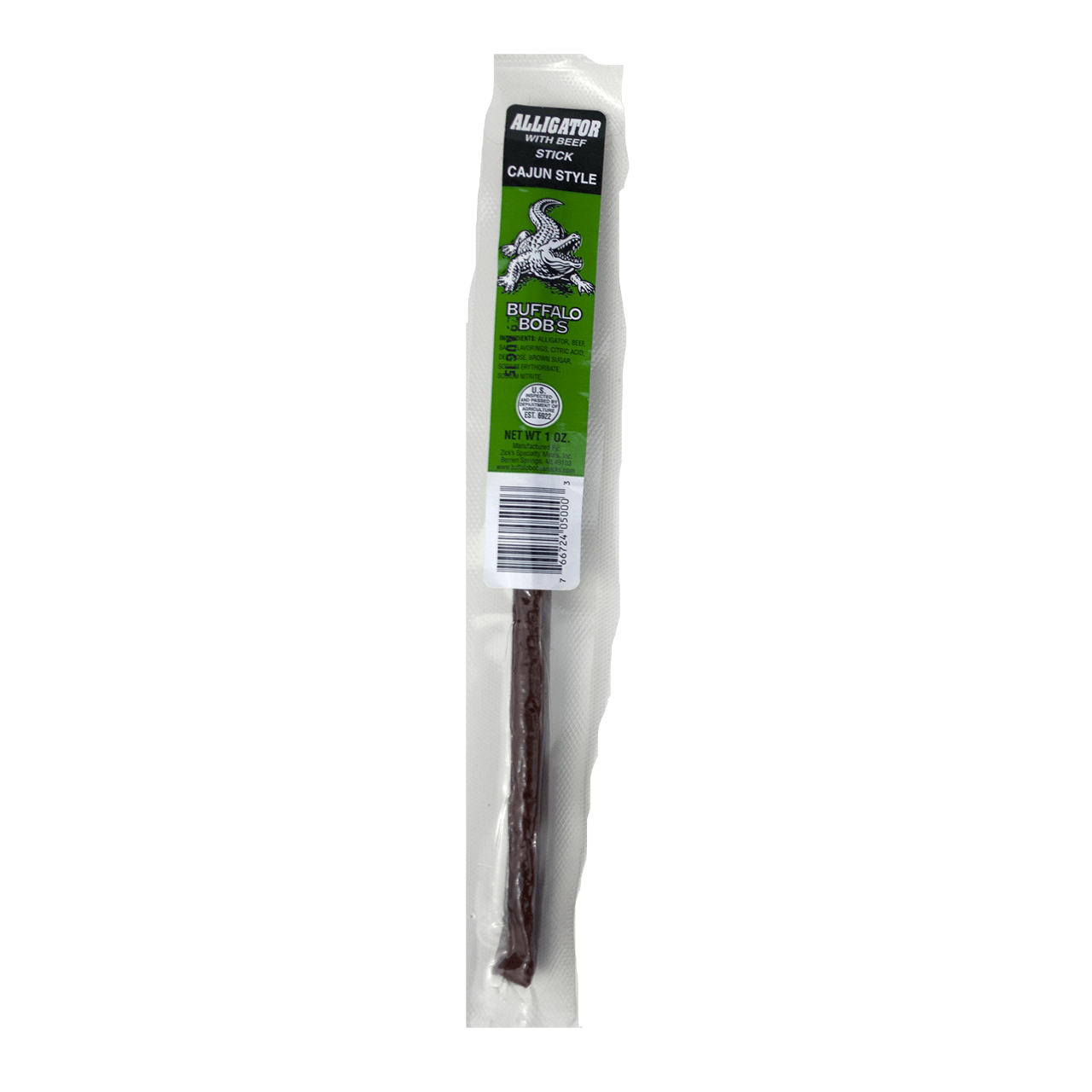 Alligator with Beef and Pork Cajun Style Stick – Alligator King