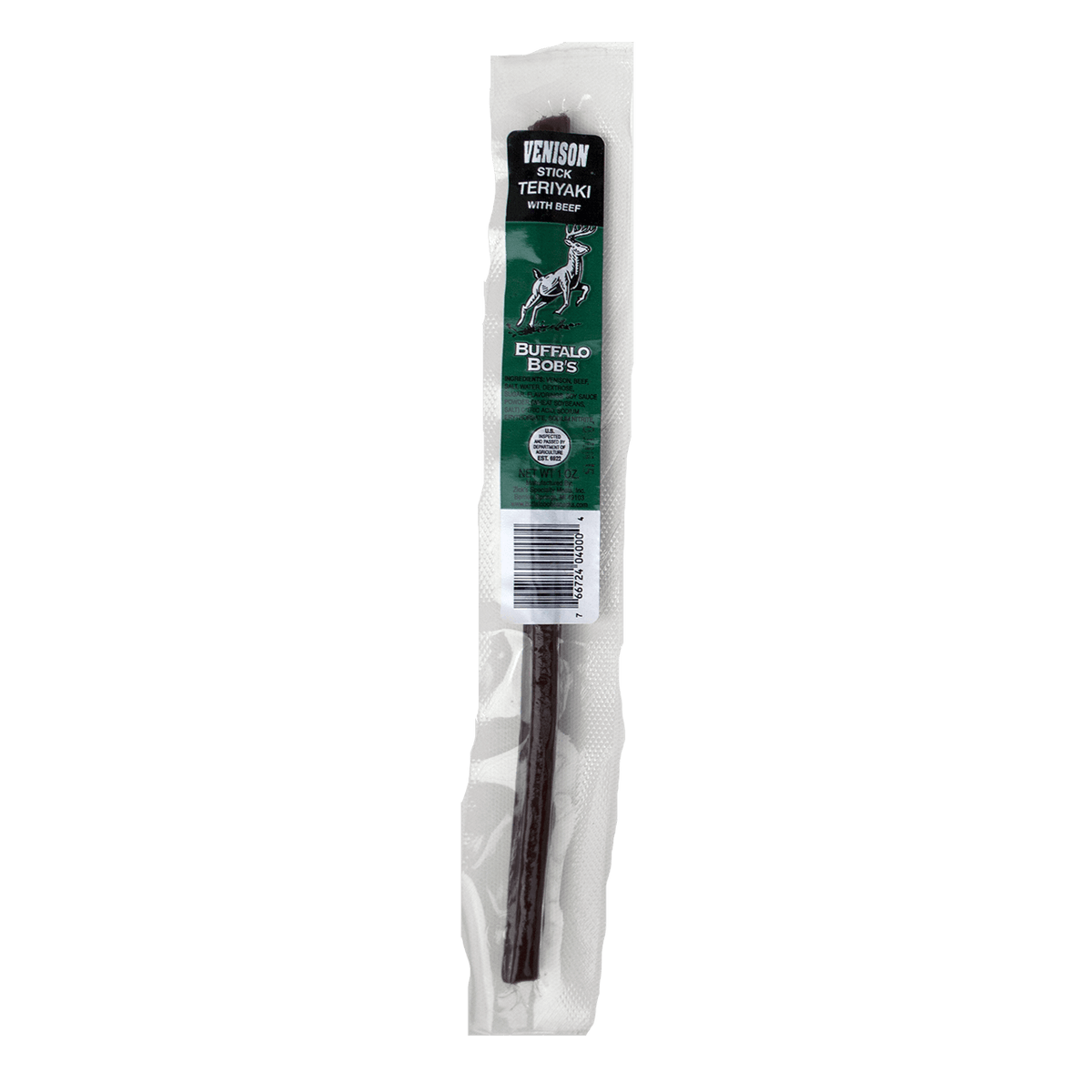 Teriyaki Venison & Beef Stick – Alligator King