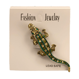 Sequined Alligator Pin | Alligator King | Alligator Novelties
