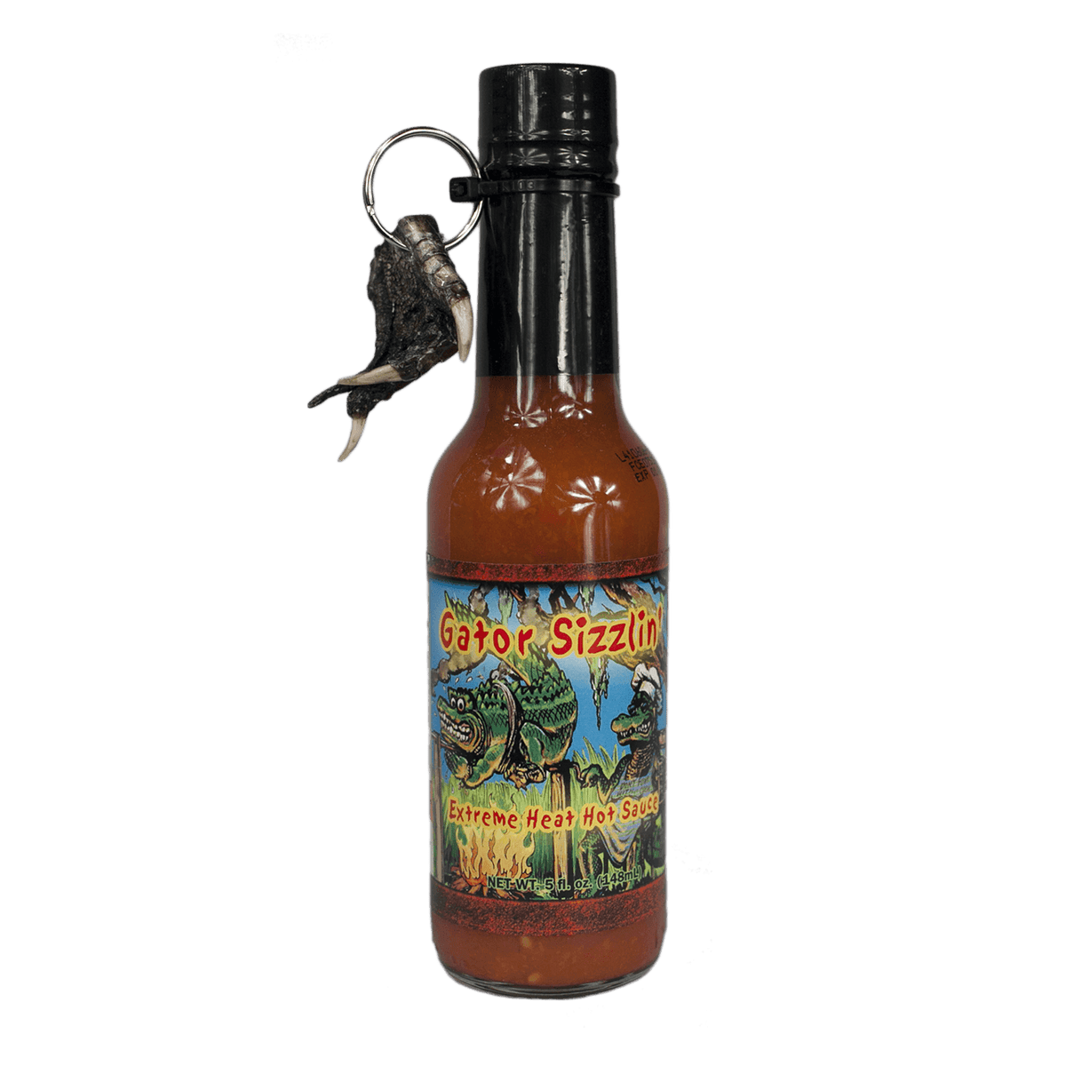 Gator Sizzlin' Extreme Heat Hot Sauce 5 oz. – Alligator King