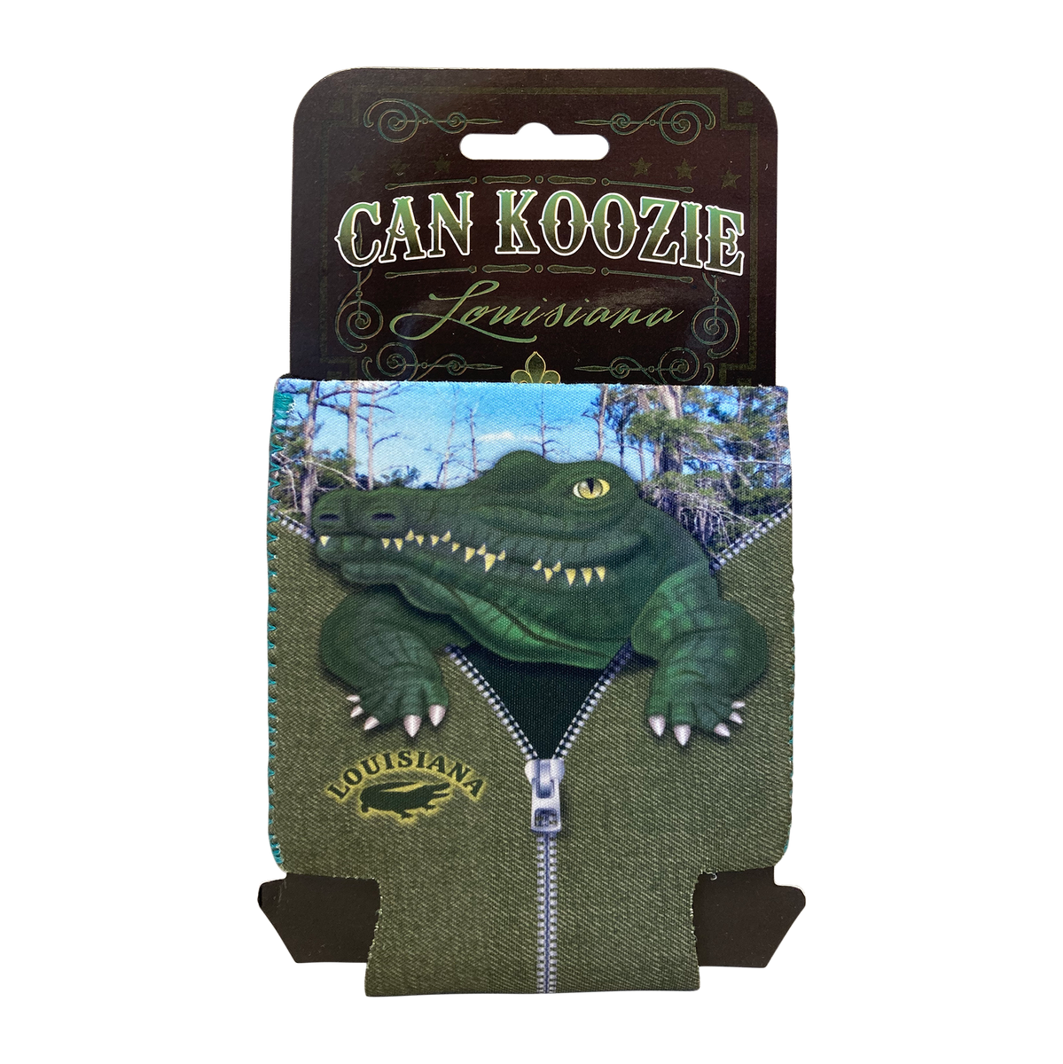 Gator Koozie Can Holder - Louisiana – Alligator King