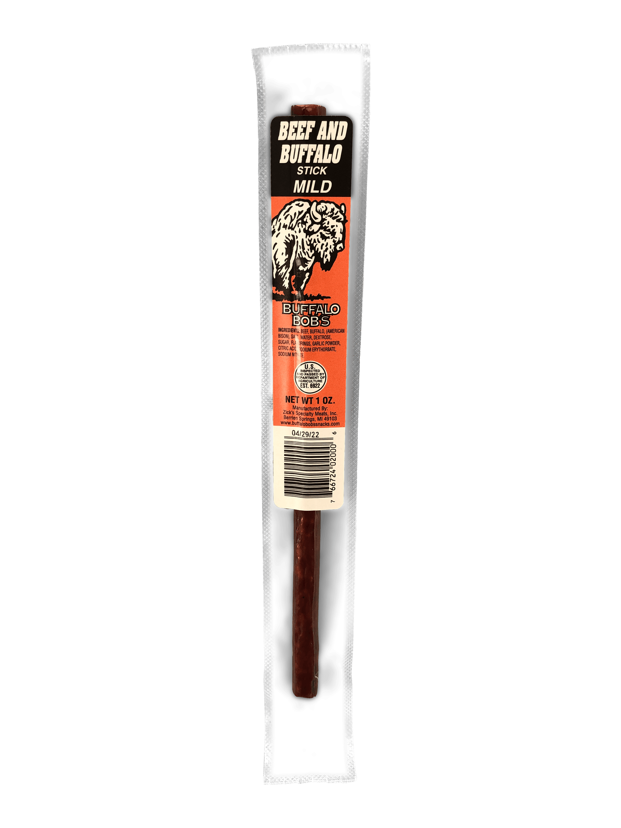 Mild Buffalo & Beef Stick | Alligator King | Meat Sticks