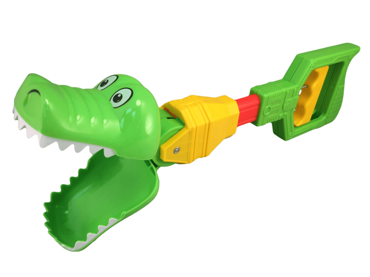 13" Alligator Grabber toy with squeeze grip and sturdy mouth and teeth ...