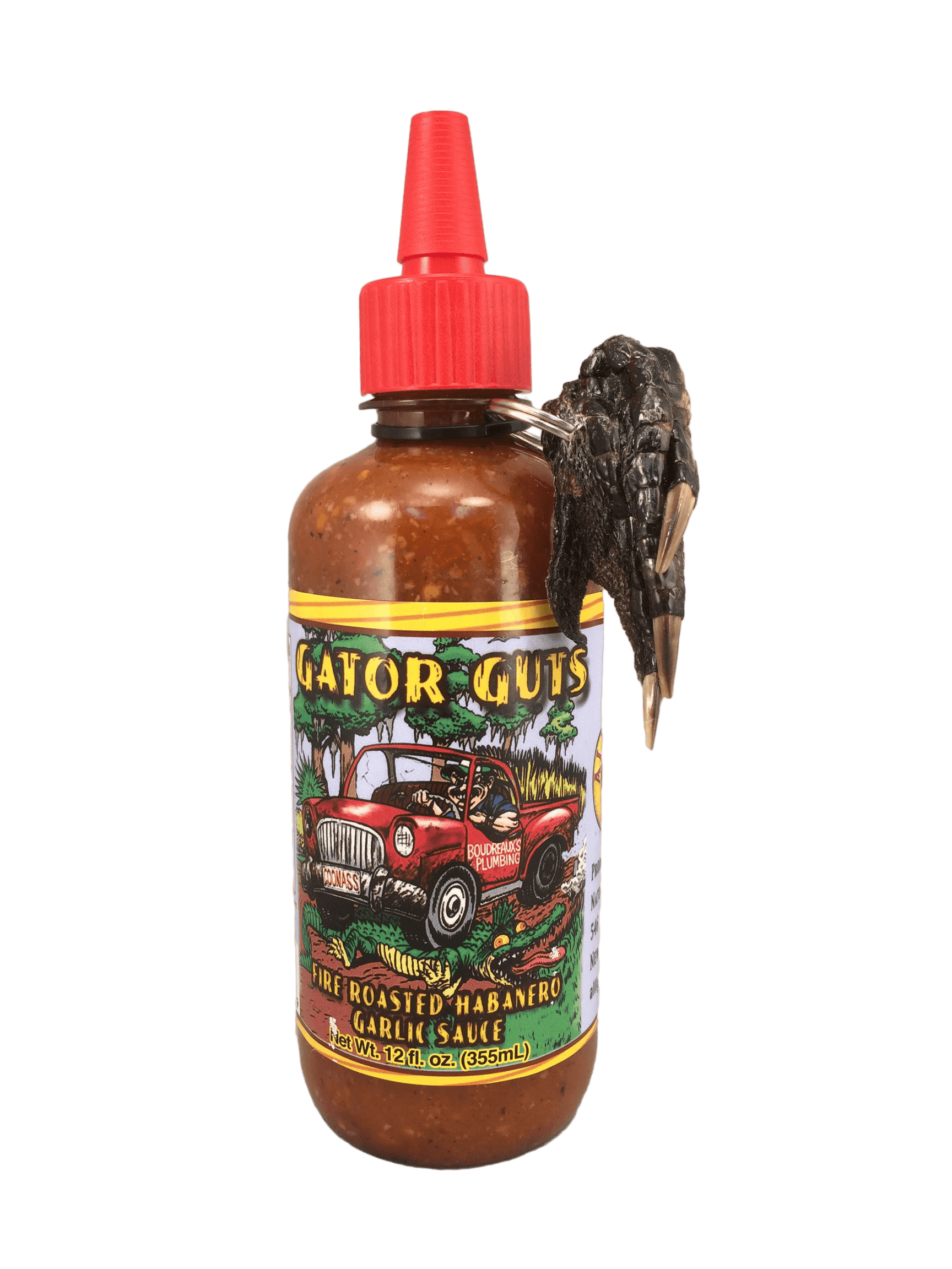 Gator Guts Fire-Roasted Habanero Garlic Sauce 12 oz. – Alligator King