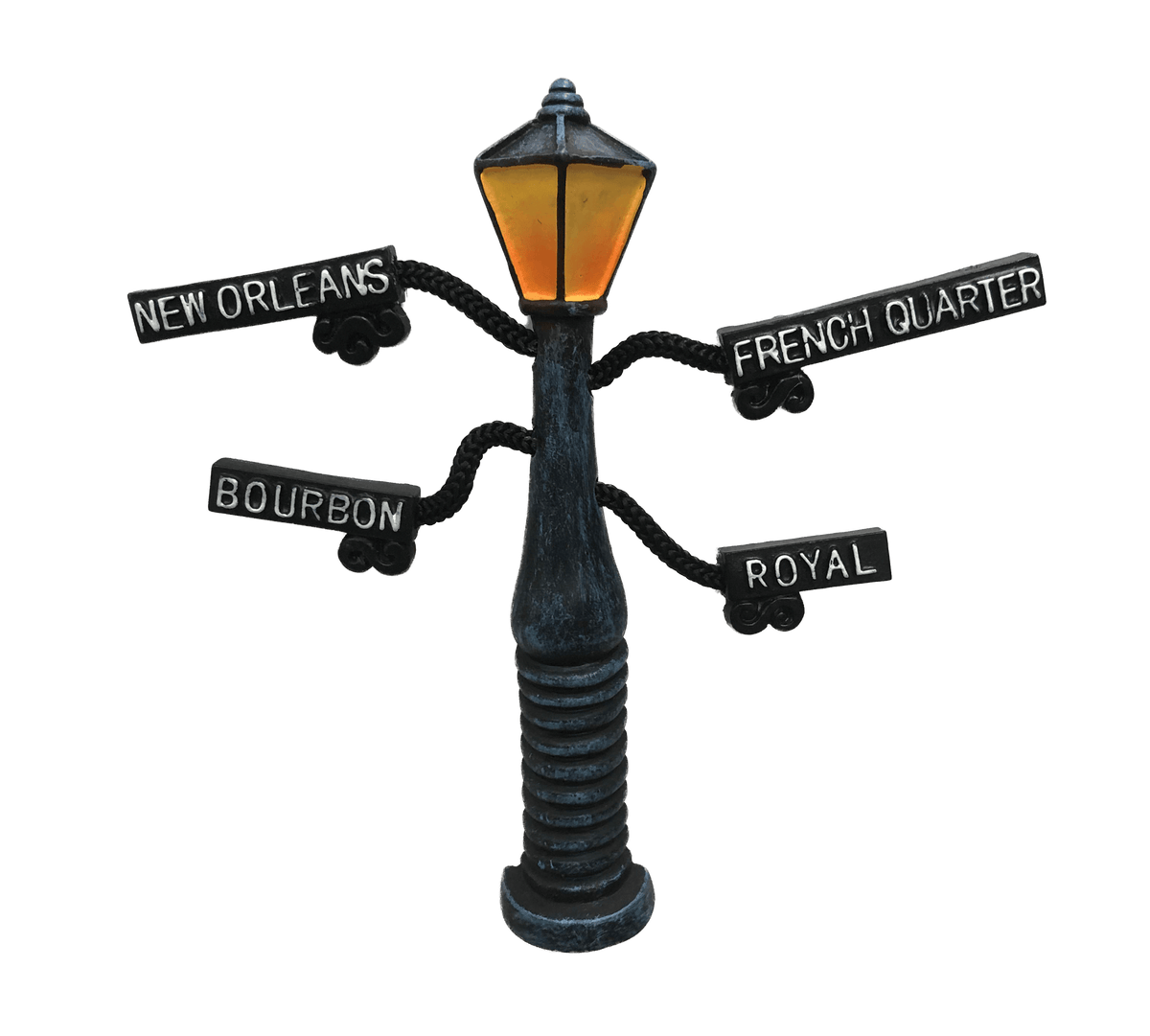Street Sign Lampost Rope Magnet | Alligator King